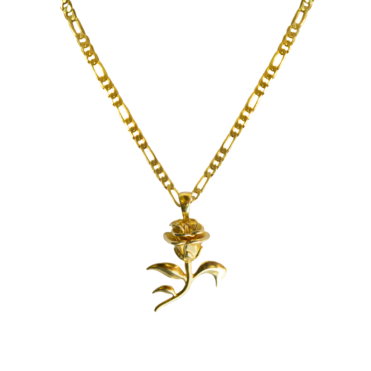 GOLD ROSETTA Rose PENDANT with Chain Jewelry ROSETTA Pendant Mountain ...